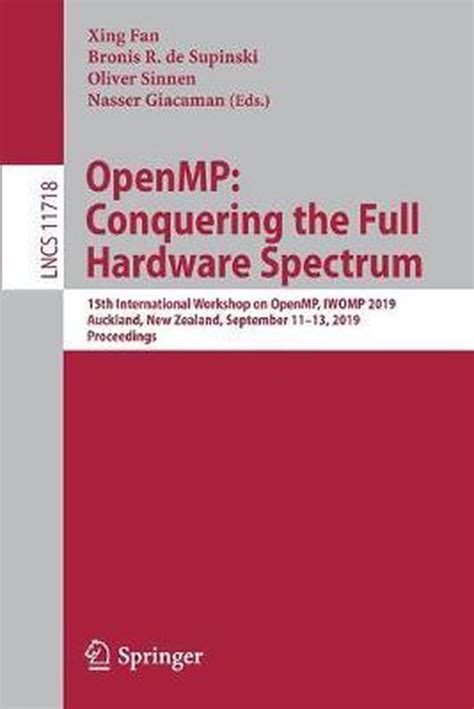 openmp conquering the full hardware spectrum 9783030285951 boeken
