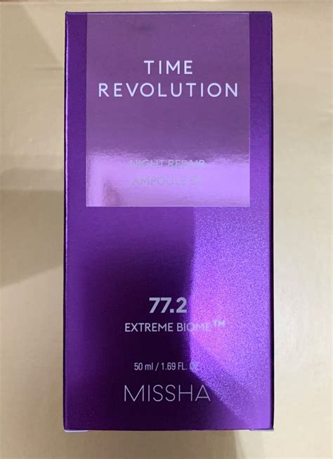 ミシャ タイム レボリューション ナイト リペア アンプル 5x 50ml メルカリshops