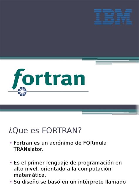 Fortran Pdf Lenguaje De Programación Informática