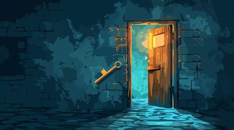 Unlocking Success Key Vector Conceptual Illustration Premium Ai