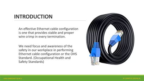Ethernet Cable Configuration PPT Pptx
