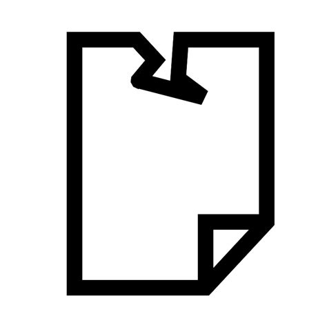 File Broken Vector Svg Icon Svg Repo
