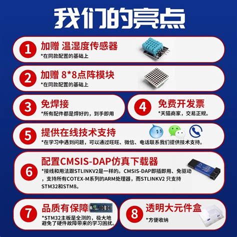 Stm32 Development Board Starter Kit Stm32f103c8t6 Microcontroller