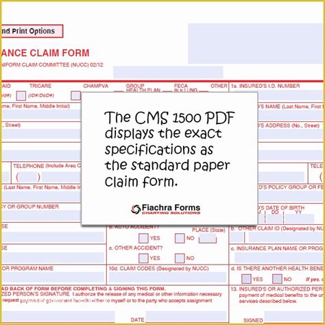 Cms Form Fillable Fields Printable Forms Free Online