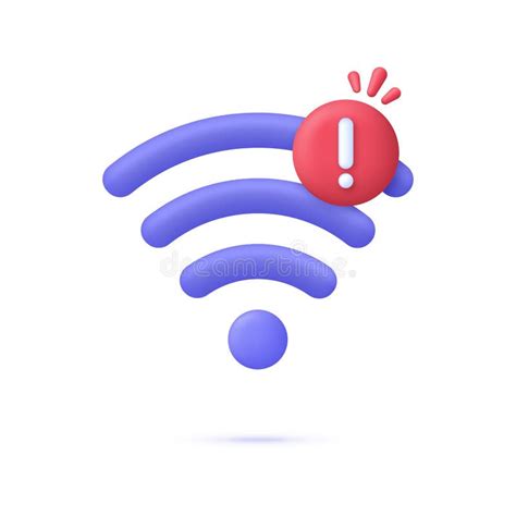 3d Wireless Or Wifi Illustration Stock Vector Illustration Of Server