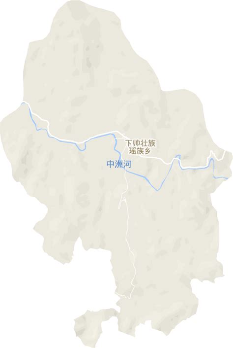 下帅壮族瑶族乡高清电子地图
