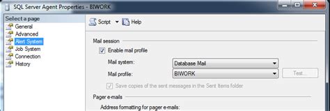 配置 SQL Server Email 发送以及 Job 的 Notification通知功能 BIWORK 博客园