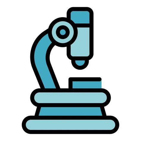 Gynecology Microscope Icon Vector Flat Vector Art At Vecteezy