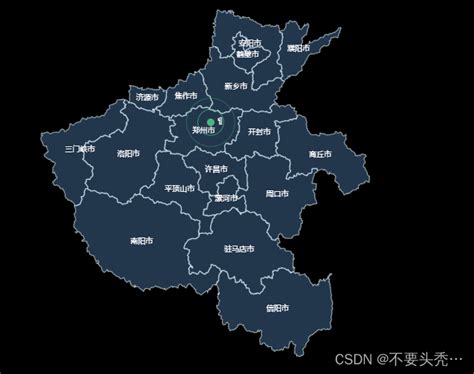 Echarts地图带散点标记 Echarts地图标记散点图 Csdn博客