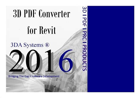 D PDF Converter For Revit Converter Pdf Revit Software