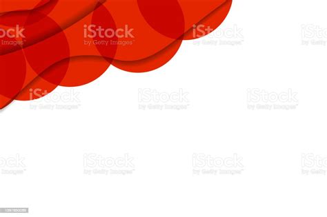 다채로운 종이 컷 모양과 추상적 인 배경 포스터 배너 카드 디자인 흰색과 빨간색 추상 원형 그림 밝은 색상의 미묘한 조화와 3d 종이 이미지 공간을 복사합니다 0명에 대한