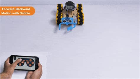 Python Based Gripper Mecanum With Dabble Example Project