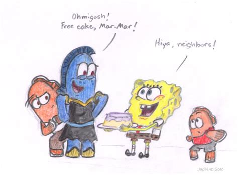 Sponge Meets Nemo By Jediannsolo On Deviantart Sponge Meets Nemo By Jediannsolo On Deviantart