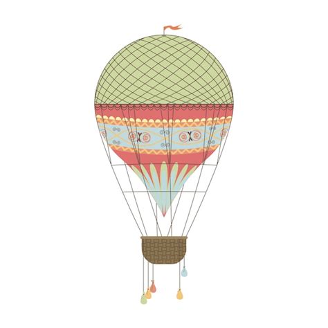 Airship Hot Air Balloon Vectors And Illustrations For Free Download Freepik