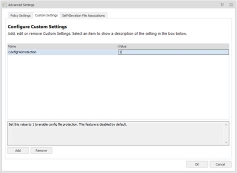 How To Restrict Access To The Application Control Configuration On A Client Machine