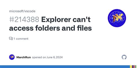 Explorer Can T Access Folders And Files Issue Microsoft Vscode GitHub