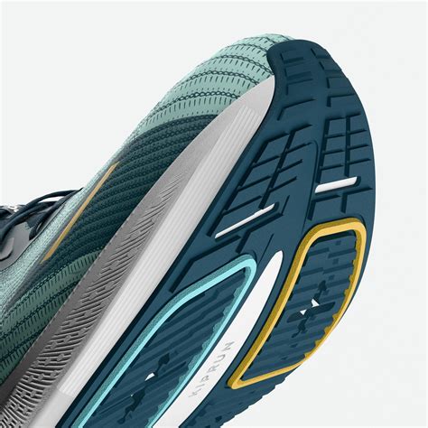 Hardloopschoenen Voor Heren Kipcore Blauwgeel Decathlon