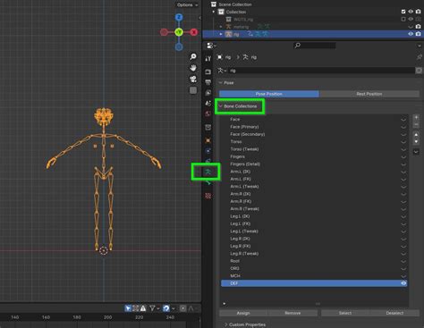 Armature Have Bone Pose Position Layers Moved Blender Stack Exchange