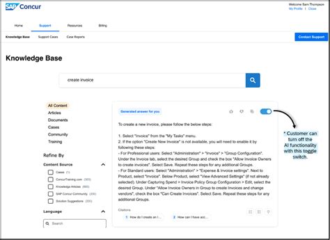 sap concur support portal updated to better serve sap concur