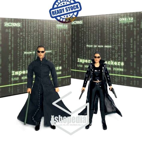 Promo Pctoys The Matrix Action Figure 1 12 Scale Neo 2 0 Trinity Pc Toys Diskon 23 Di Seller