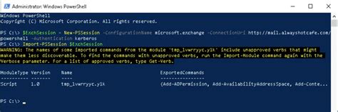 Accessing Microsoft Exchange The GUI Vs Shell OpenTechTips