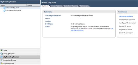 SRM 5 5 VM Replication