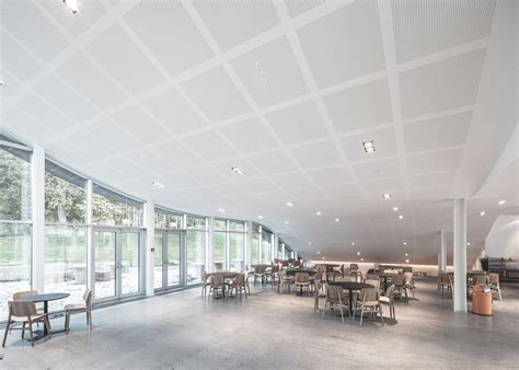 Concave Roof Links Two Parts Of A Copenhagen Cultural Centre