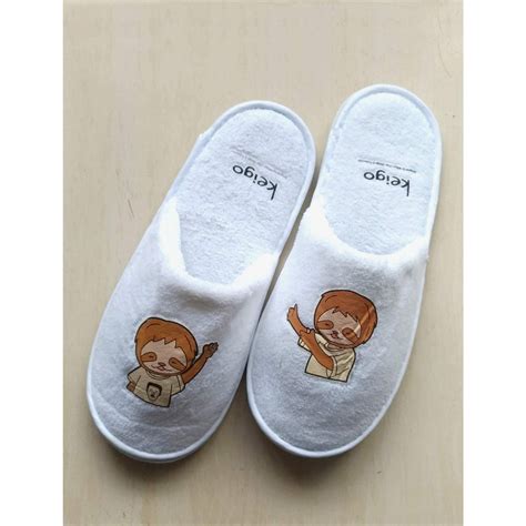 【全新商品】日本插畫家 Keigo 家族快閃店 限定商品 Keigo 樹懶軟綿qq拖鞋 保暖室內托鞋 F 蝦皮購物