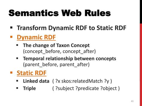 Ppt A Logical Model For Taxonomic Concepts For Expanding Knowledge