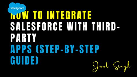 How To Integrate Salesforce With Third Party Apps Step By Step Guide Jeet Singh