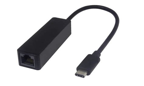 White Cnct Usb Type C To Gigabit Ethernet Adapter Cm Cable Size M At