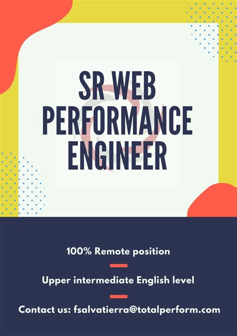 Mariana Darakdjian On Linkedin In Total Performance Consulting We Are Seeking A Web Performance