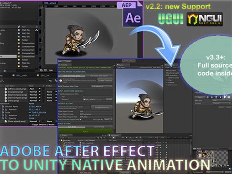 Ae2unity After Effect To Unity Animation Free Download Unity Assets Freedom Club