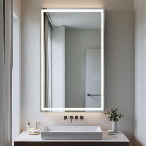 Reflections Of Elegance The Modern Rectangular Cabinet Mirror In A