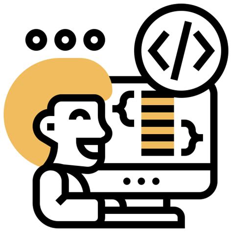 Programming Meticulous Yellow Shadow Icon