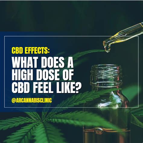 Cbd Effects What Does A High Dose Of Cbd Feel Like