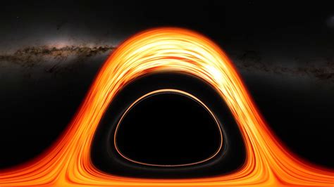 Spektakuläre Nasa Animation So Sieht Es In Einem Schwarzen Loch Aus