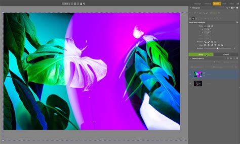 how to combine two images using blending modes