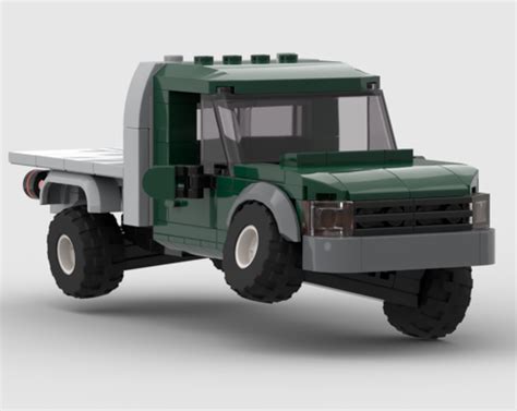 Lego Moc 205898 Pickup Truck W Working Suspension By Reggieranger