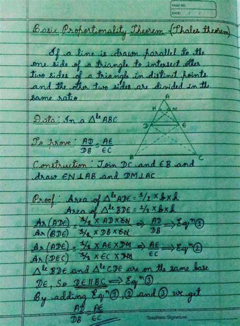 How To Prove Bpt Edurev Class 10 Question