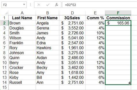 Use Excel Auto Fill For Formulas And More