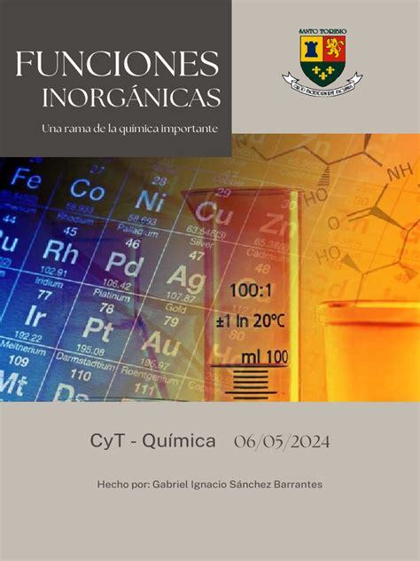 Funciones Inorganicas Pdf Hidróxido Ácido