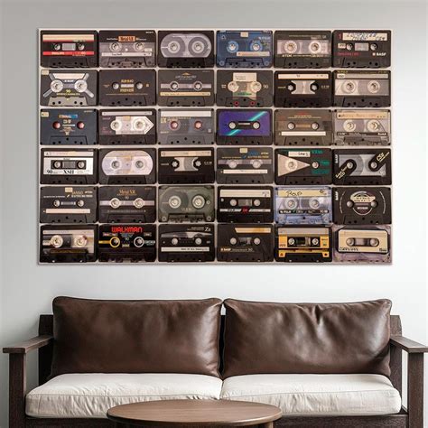 Cassette Tape Art Etsy
