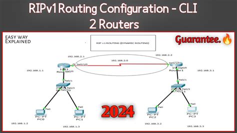 How To Configure Rip Version 1 Ripv1 On Cisco Router Expert Guide Cisco Packet Tracer