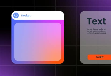 Futuristic Design Element In Gradient Colors Pop Up Interface Element 49227875 Vector Art At