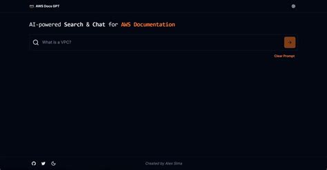 AWS Docs GPT Search Engine Explore AI Tools Explore Best Alternatives