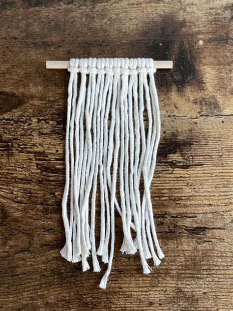 Simple Boho Macrame Christmas Ornament Macra Made