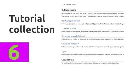 Collection Of Tutorials In Openfoam Basics Turbulence Multiphase