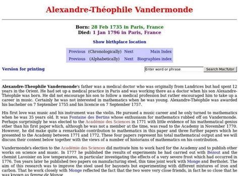 Alexandre Theophile Vandermonde Alchetron The Free Social Encyclopedia