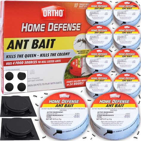 Ortho Ant Killer By Home Defense 102pkmetal Ant Traps Indoor And Ant
